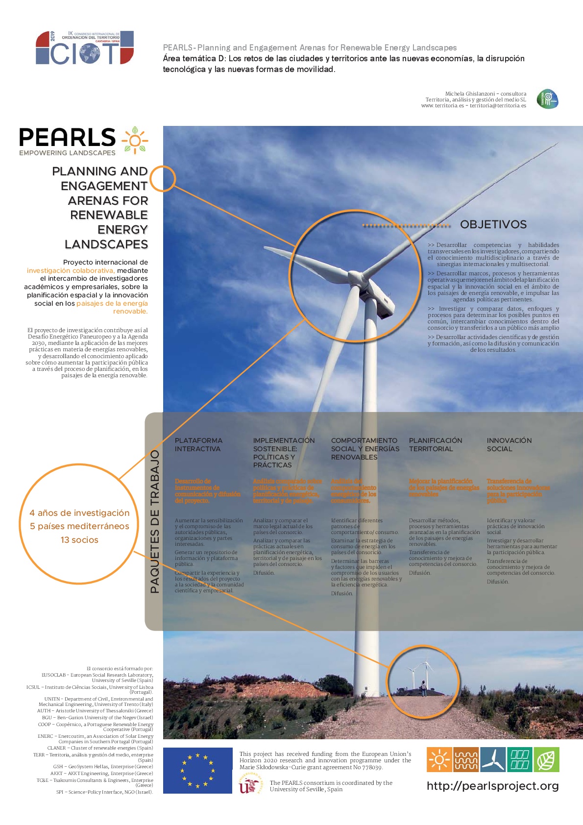 PEARLS Project Presentation. 9th International Congress for Spatial ...